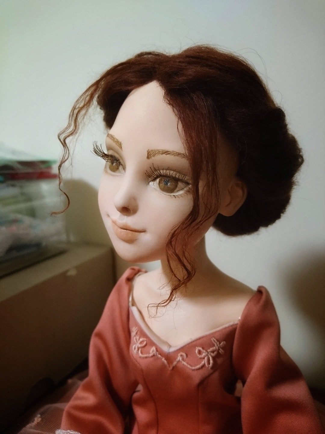Made for Order Art Doll Handmade Doll, Collectible Doll,interior Doll ...