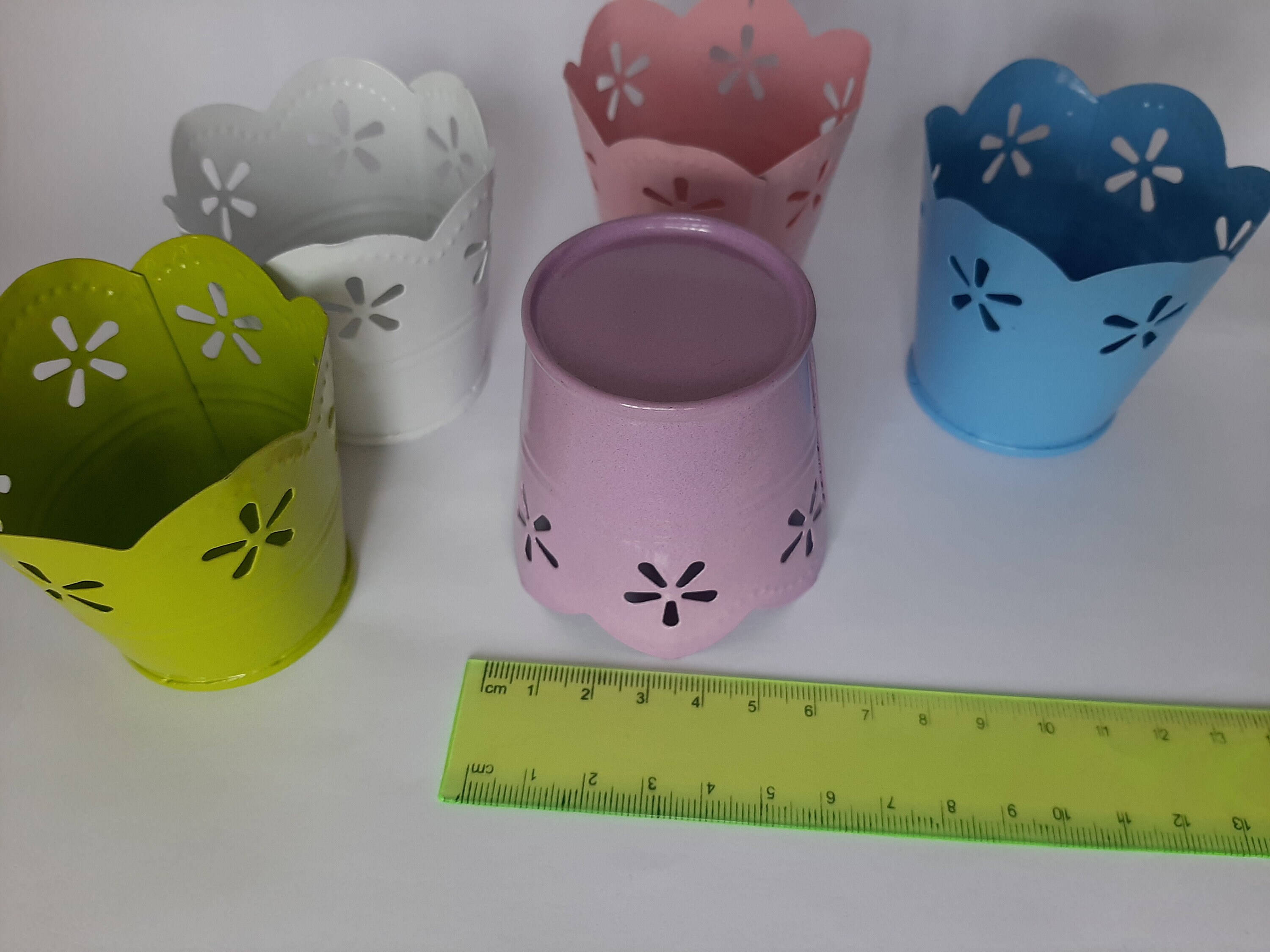 Small Metal Pail Original Design Bucket Craft Supplies Decor - Etsy