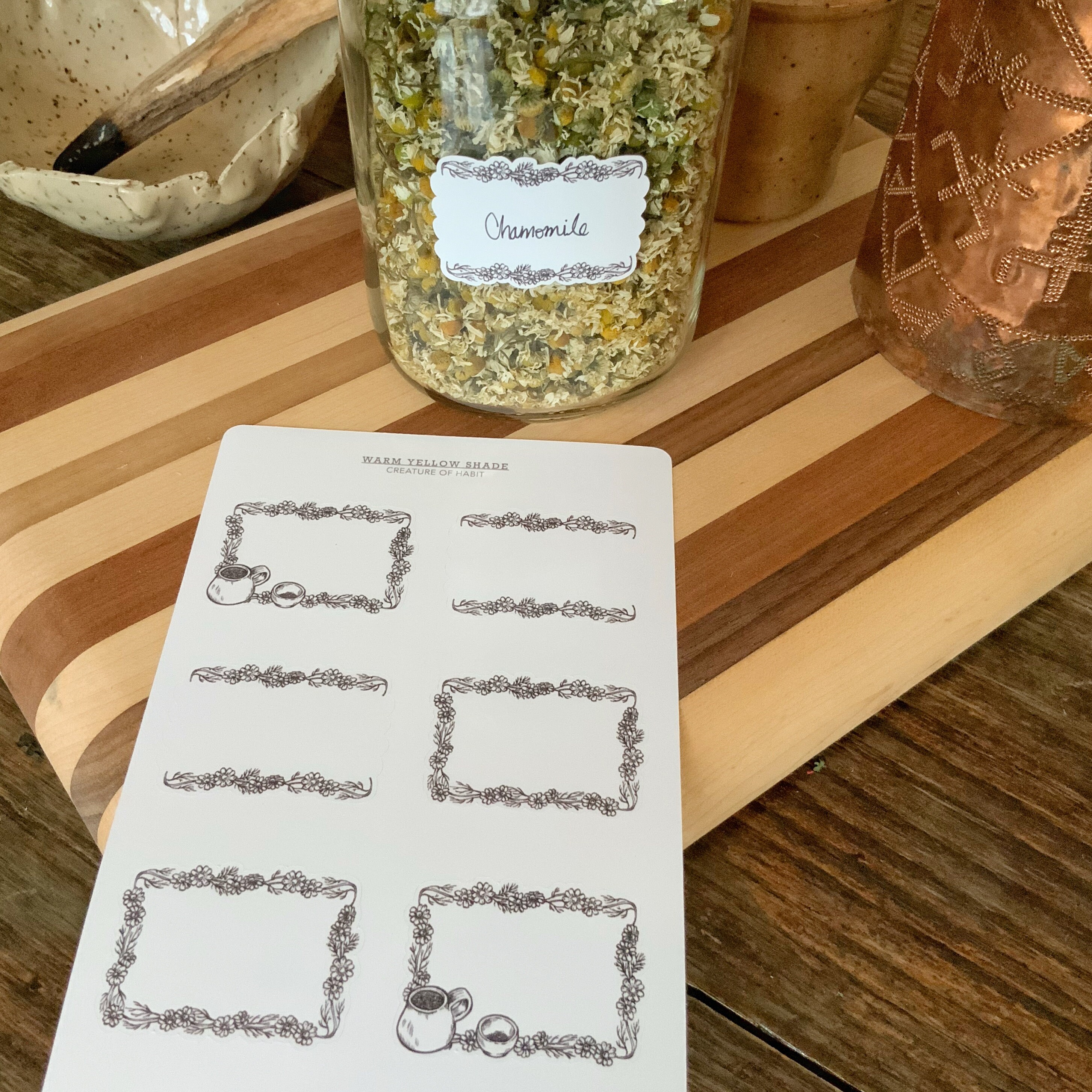 Scrapbooking Paper, Party & Kids Victorian Canning Kitchen Organization ...