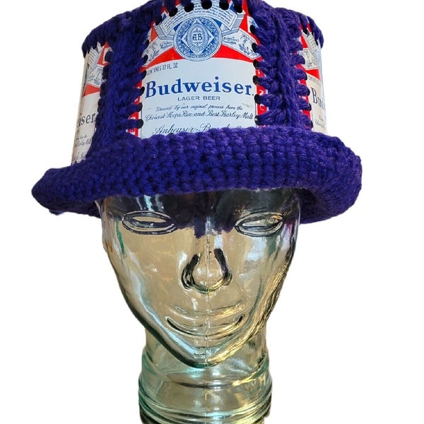 Crochet Beer Can Hat - Etsy