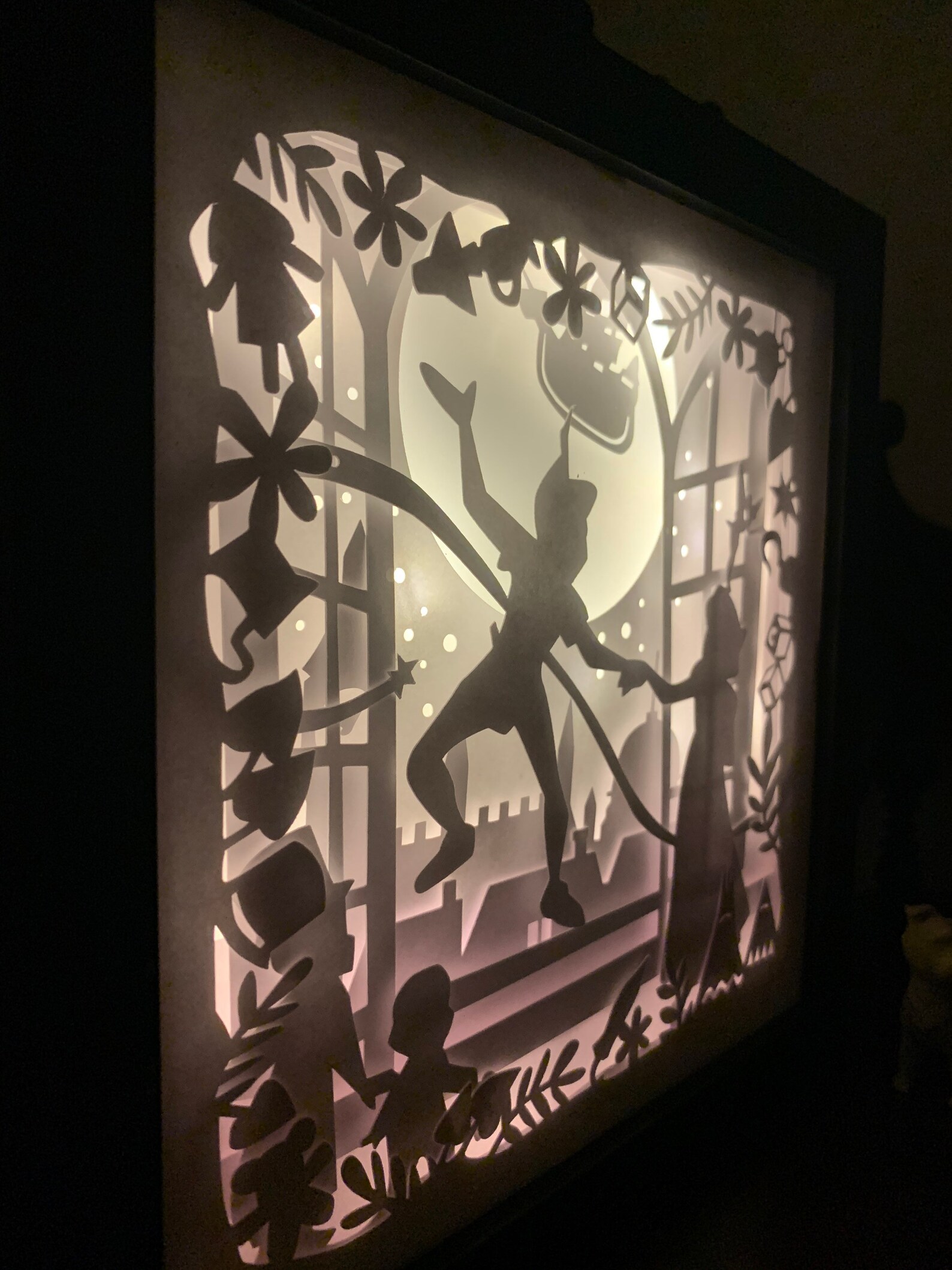 Peter Pan Light Tinkerbell Lamp Neverland Room Decor Gift - Etsy
