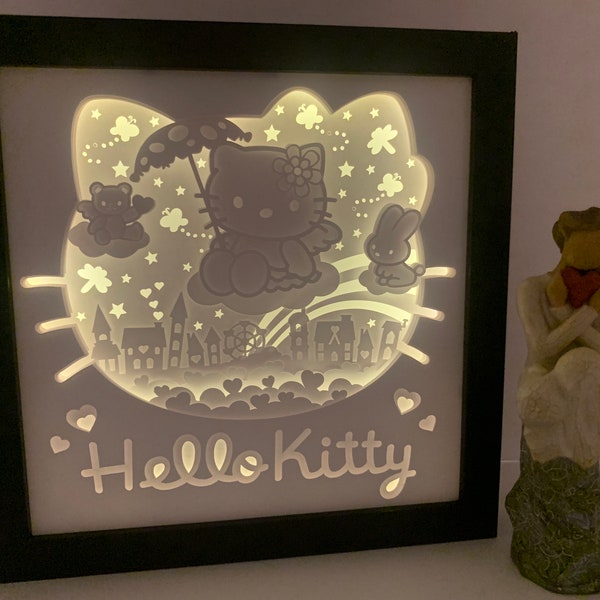 Hello Kittys Lamp - Etsy