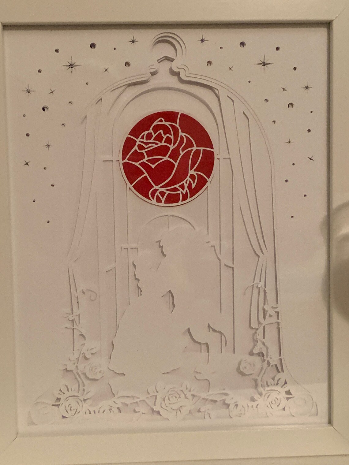 Beauty and the Beast Princess Belle Princess Decor Lightbox - Etsy