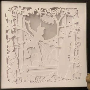 Peter Pan Light, Tinkerbell Lamp, Neverland Room Decor, Gift for Kids ...