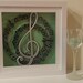 Musical Lamp, Music Note, Treble Clef Light Lamp, Shadow Box Shadowbox ...