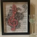 Ave Maria Sheet Music, Musical Note, CUSTOMIZABLE Decorative Shadow Box ...
