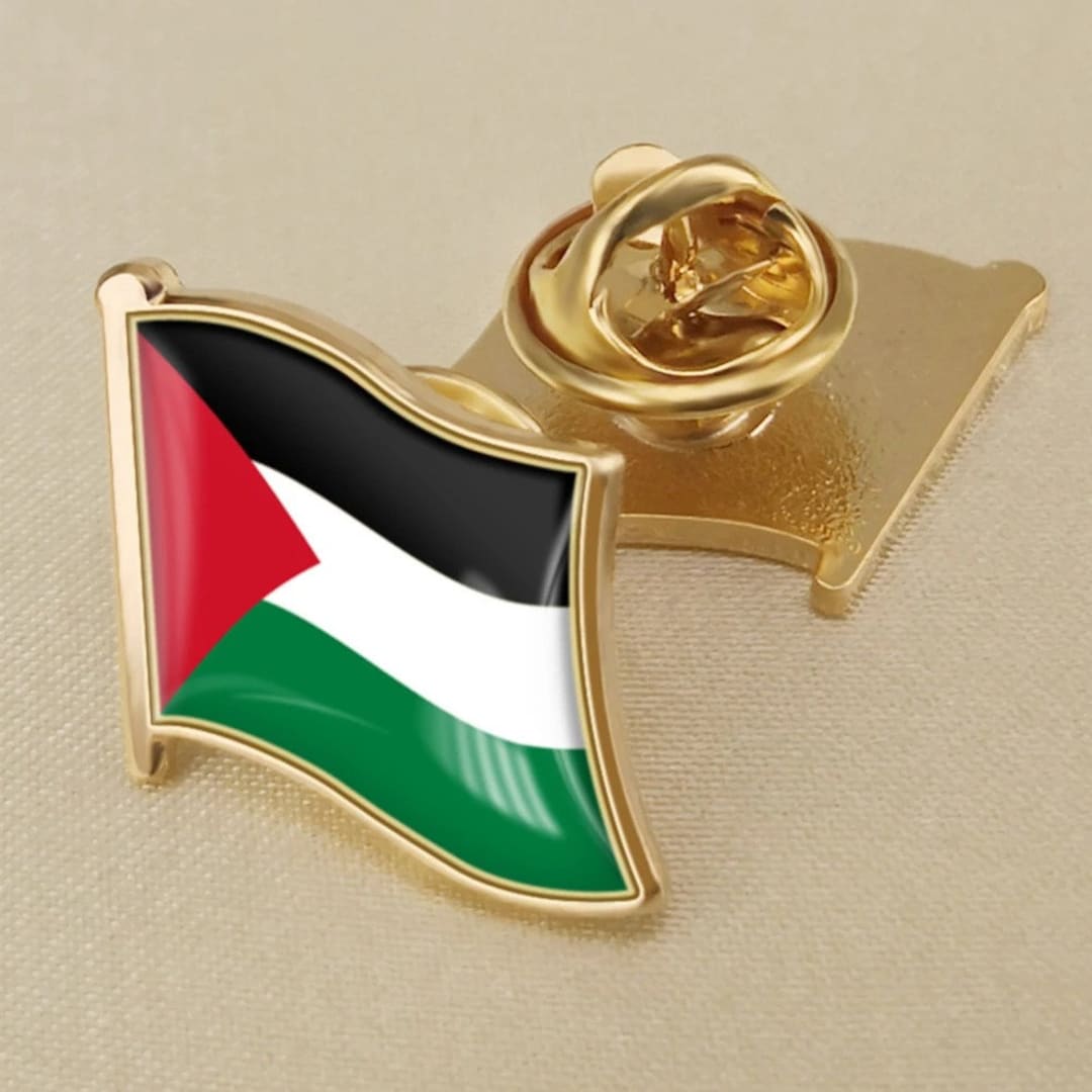 Palestine Flag Pin Palestinian Pin Free Palestine Pin - Etsy