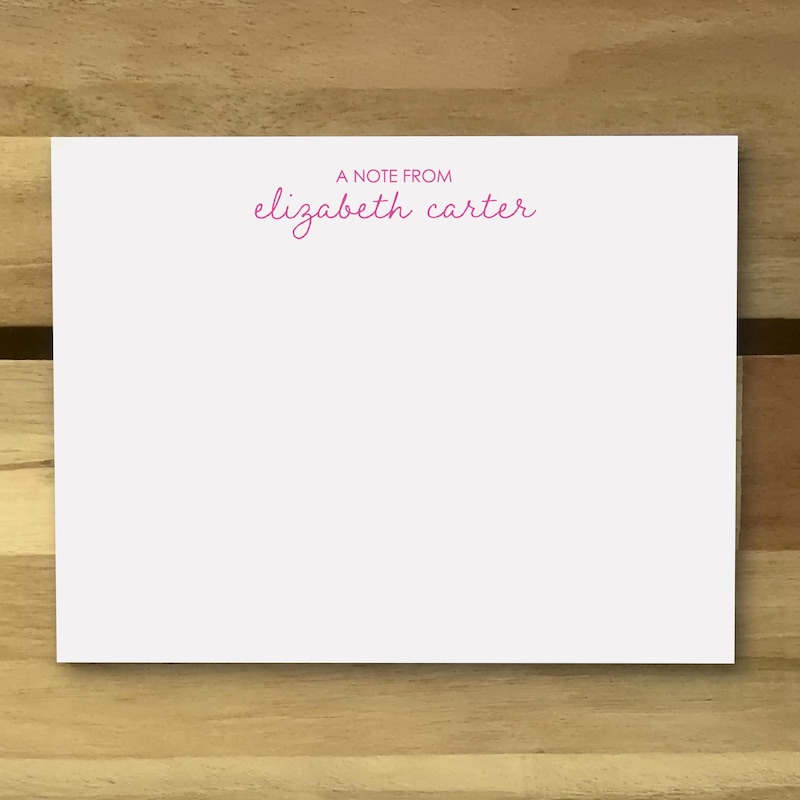 Modern Note Card Set - Etsy