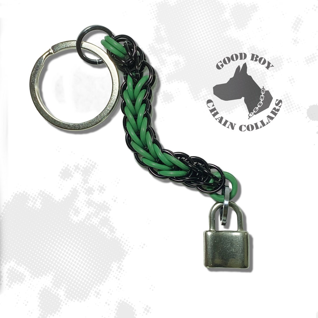 Green Good Boy Key Chain, From Good Boy Chain Collars - Etsy