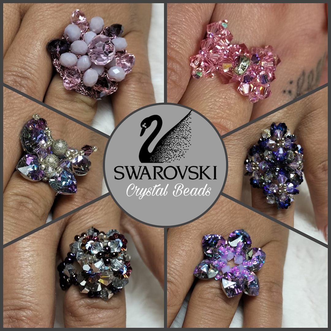 Swarovski Rings Different Models - Etsy