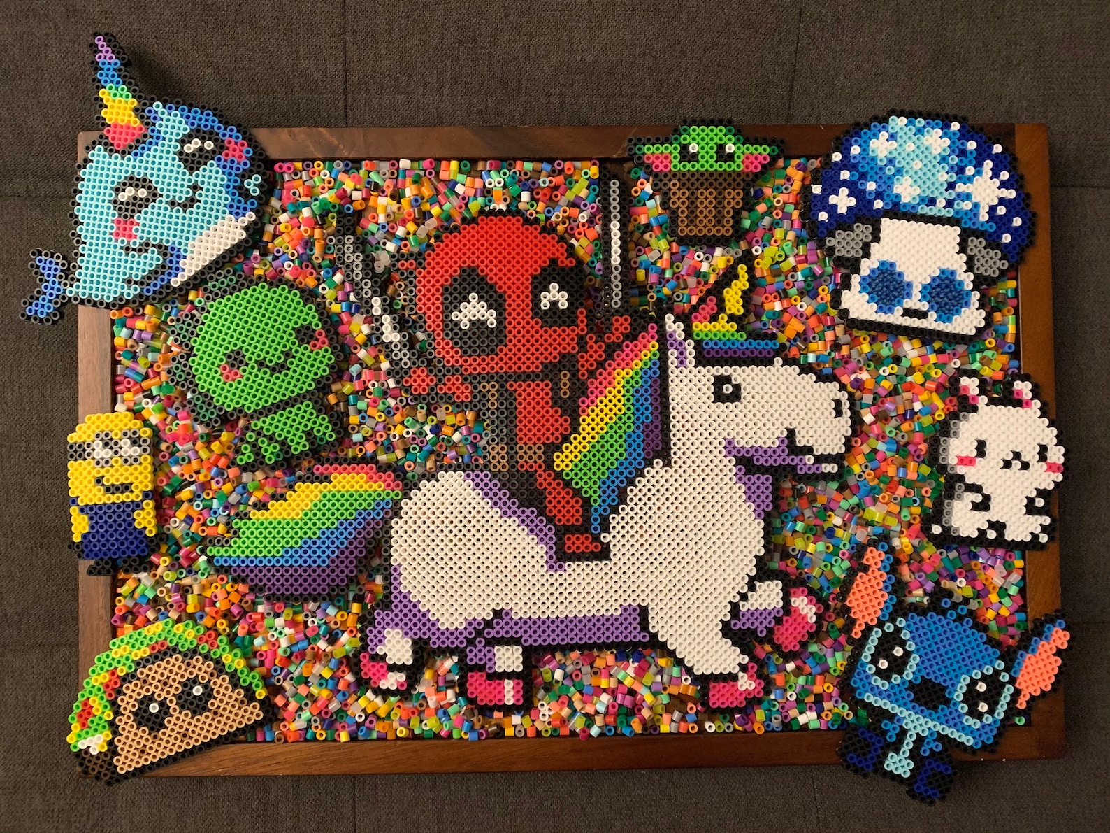 Huge Galaxy Diamond Perler Colorful EDC Perler - Etsy