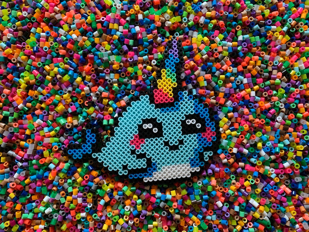 Cute Narwhal | Rainbow Horn | EDC | Perler | Necklace | Kandi | PLUR ...