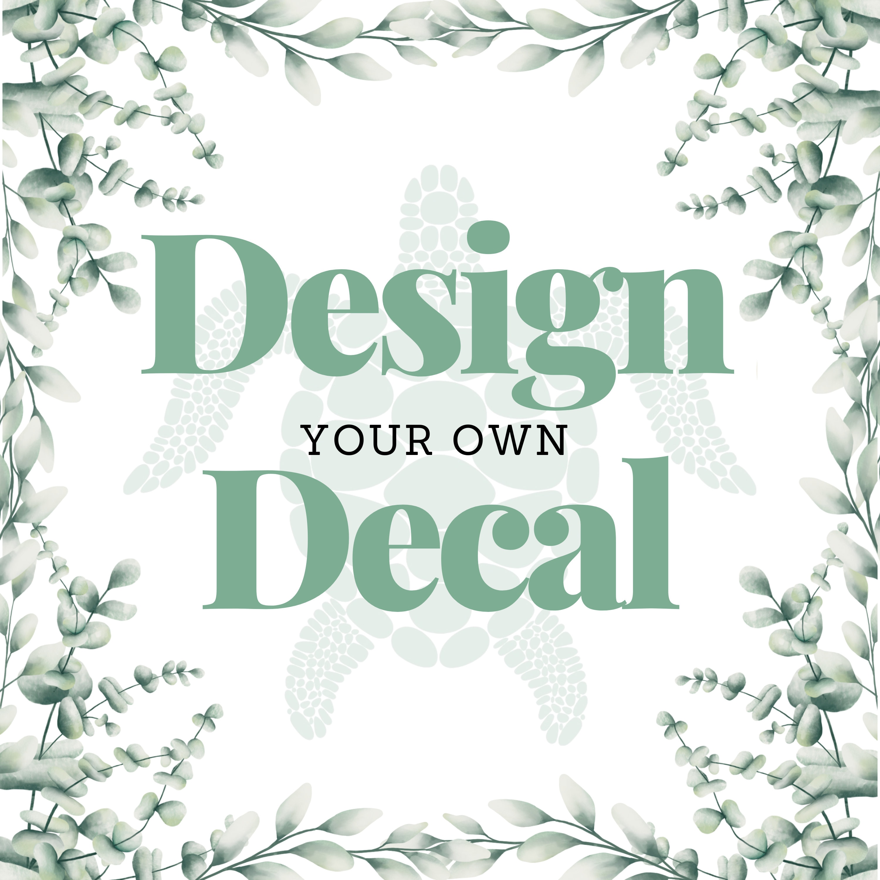 Design Your Own Vinyl Decal Personalized Decals Custom - Etsy