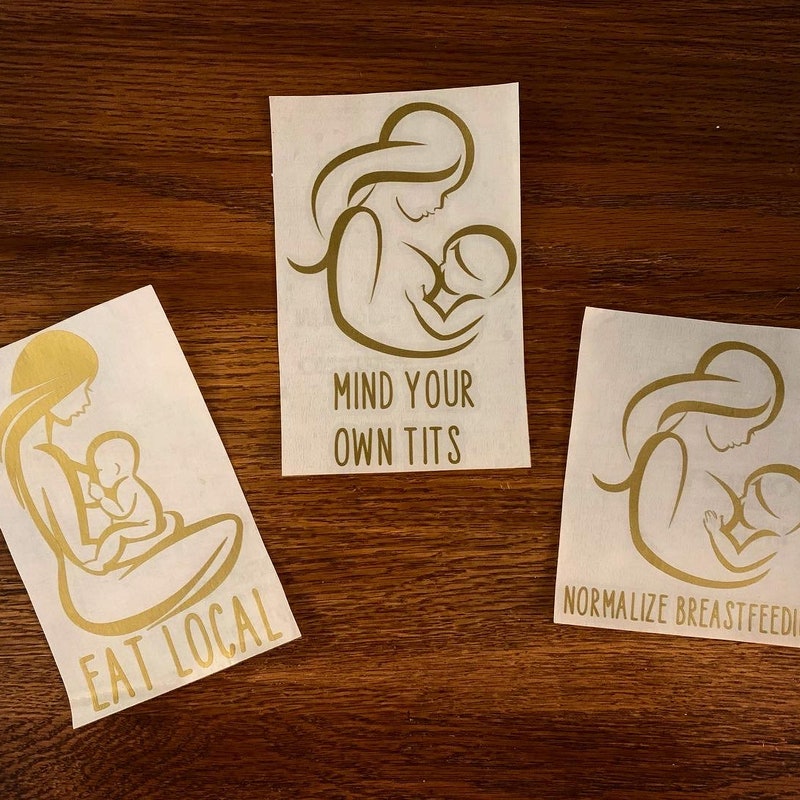 Breastfeeding Decal - Etsy