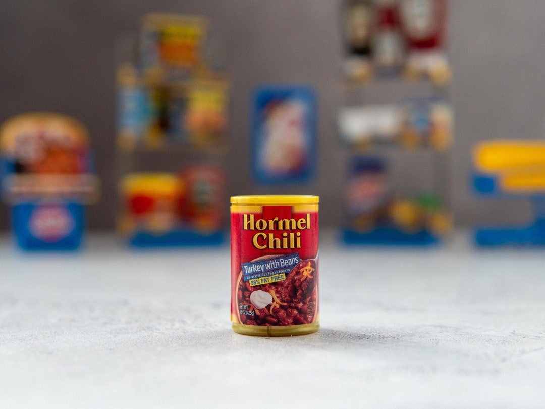 Miniature Hormel Chili | Keychain/magnet/earring Option - Etsy