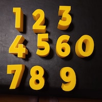3D Printed Alphabet Table for Kids, Fun Learning Tool for Reading and ...