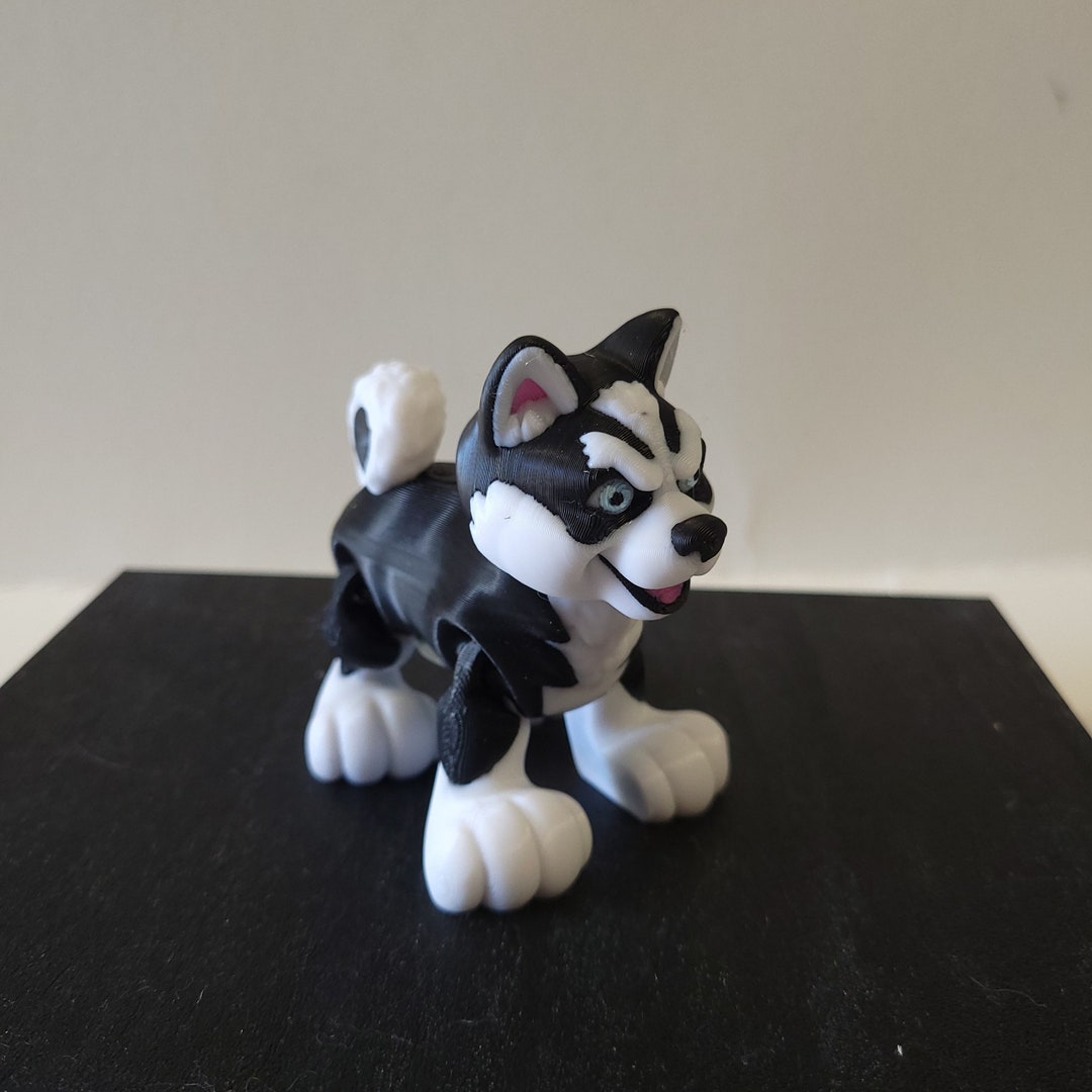 Flexi Baby Husky - 3D Printed - Etsy