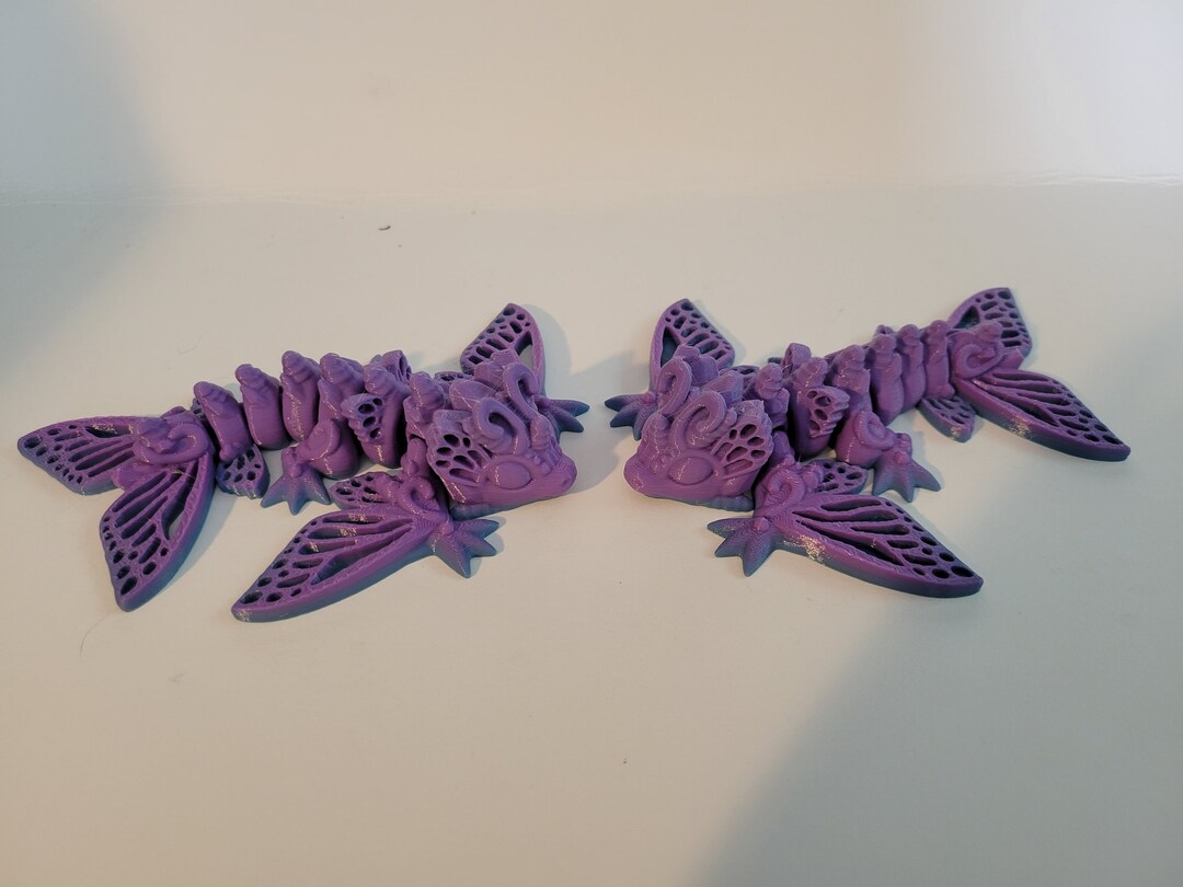 Butterfly Wyvern Flexible Many Colors - Etsy