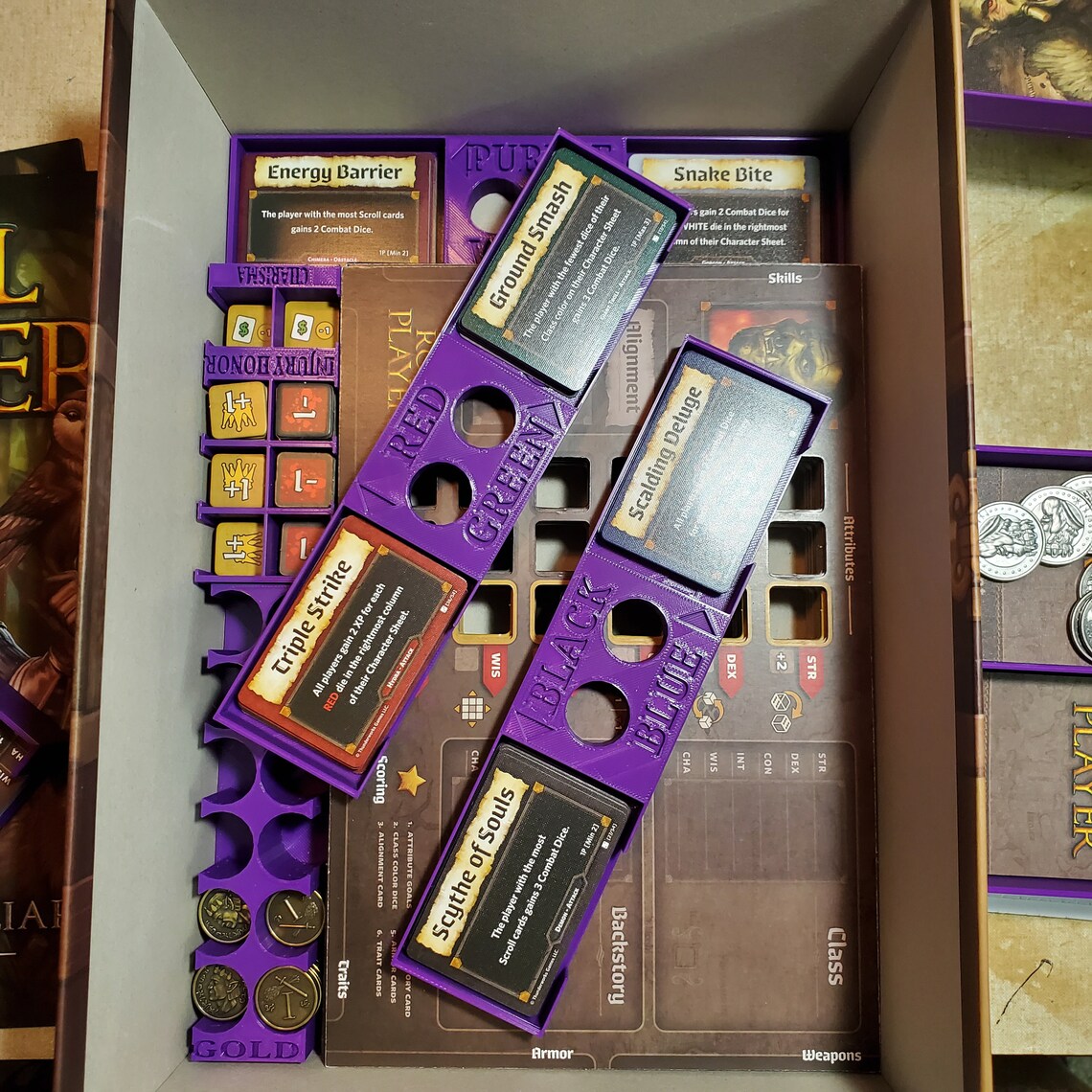 Roll Player Big Box 3D Printed ORGANIZER retail Game NOT | Etsy
