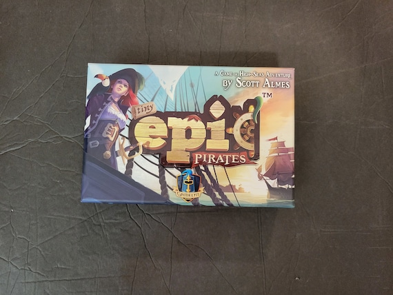 Tiny Epic Pirates Game Box Organizer /w Crimson Silver Mini - Etsy