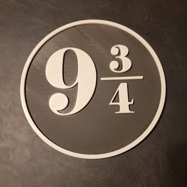 Platform 9 3 4 Sign - Etsy