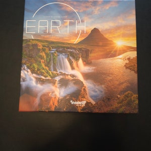 Earth 3D Printed Game Organizer (game Not Included) - Etsy