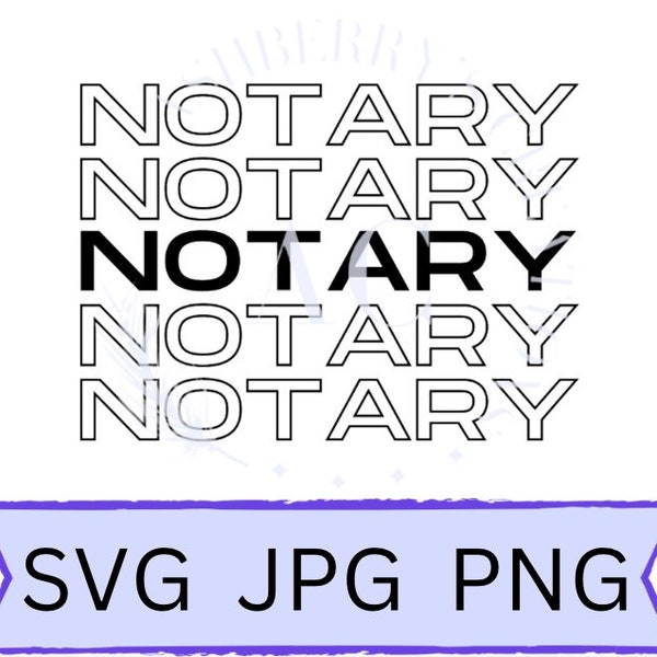Mobile Notary Svg - Etsy