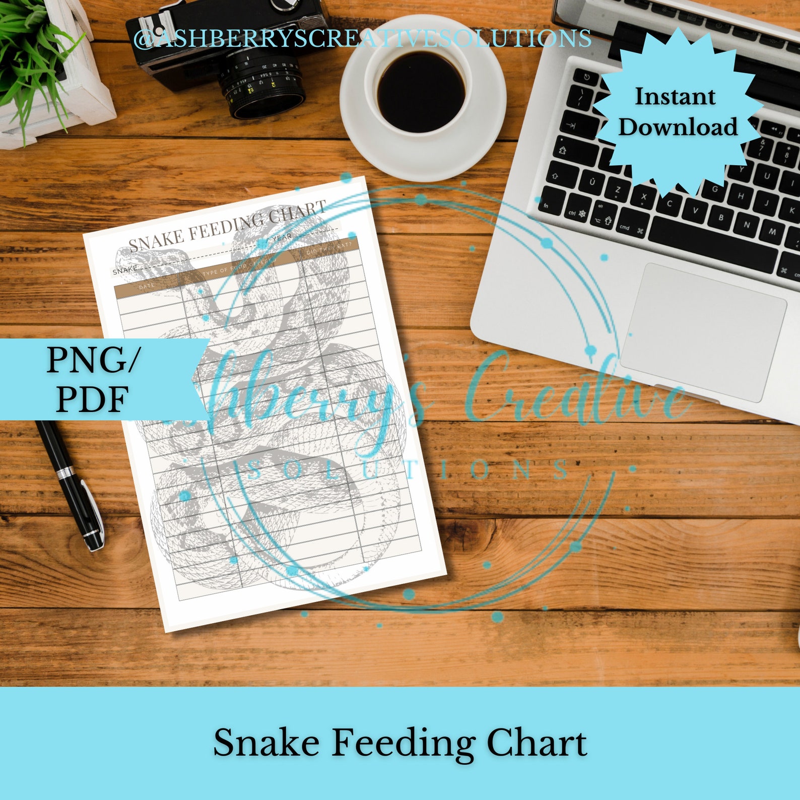 Printable Snake Feeding Chart | Snake Care | Pet Feeding Chart ...
