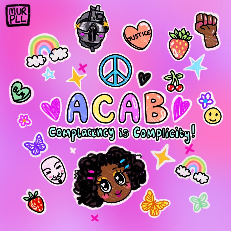 ACAB Art Print | Etsy