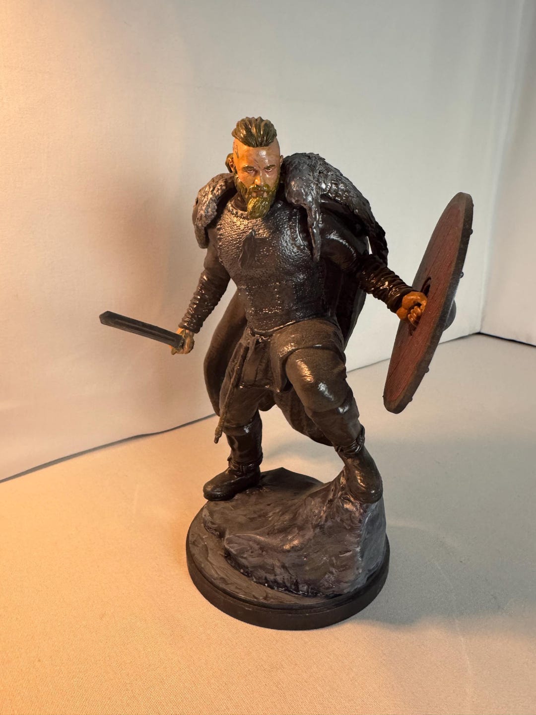 Ragnar Lothbrok – Hand Painted Fan Art | Vikings TV Series | 3D Printed ...