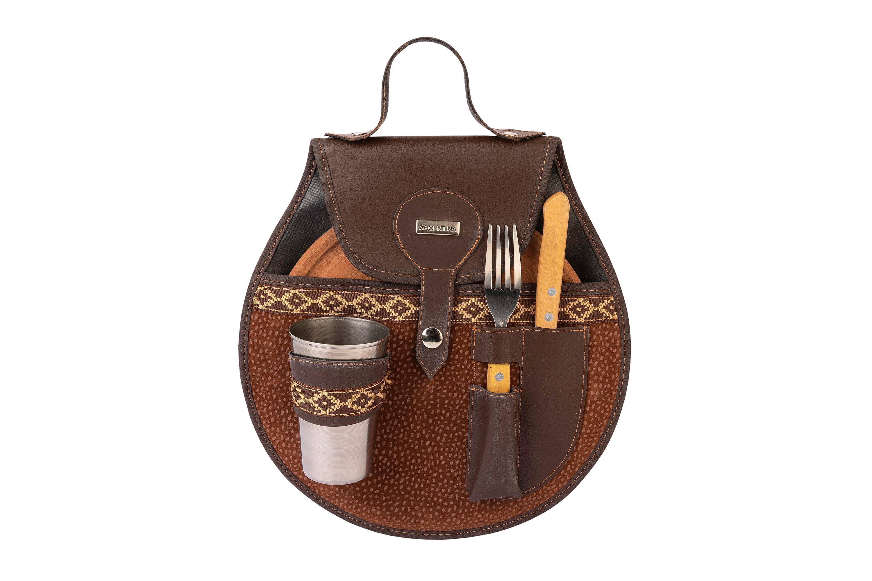 Individual Capybara Picnic Set for Barbecue With Round Wooden - Etsy