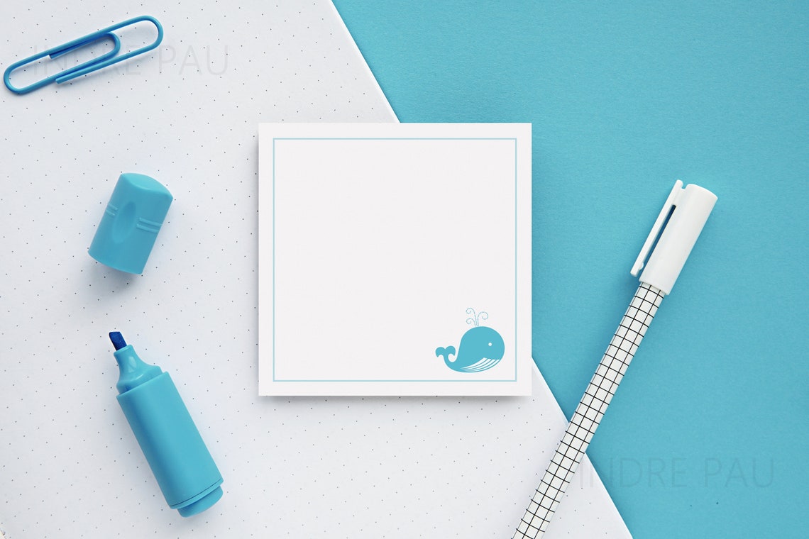 Square Sticky Notes Mockup, 4 JPG Images Bundle, Sticky Memo Notepad ...