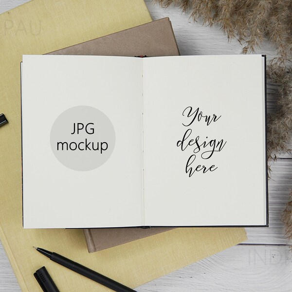 Open Album Template - Etsy