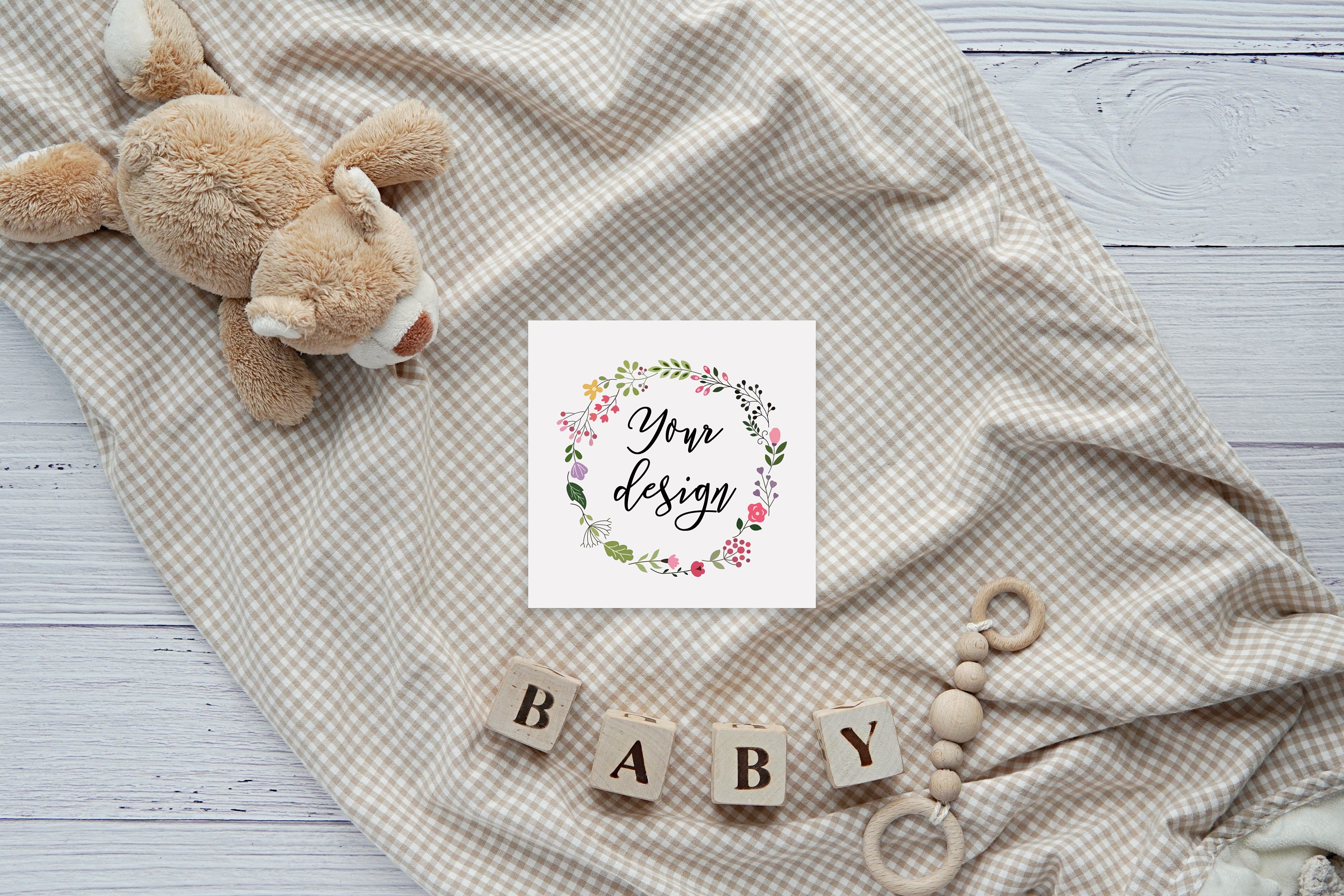 Boho Baby Background Styled Stock Photo Nursery Background - Etsy