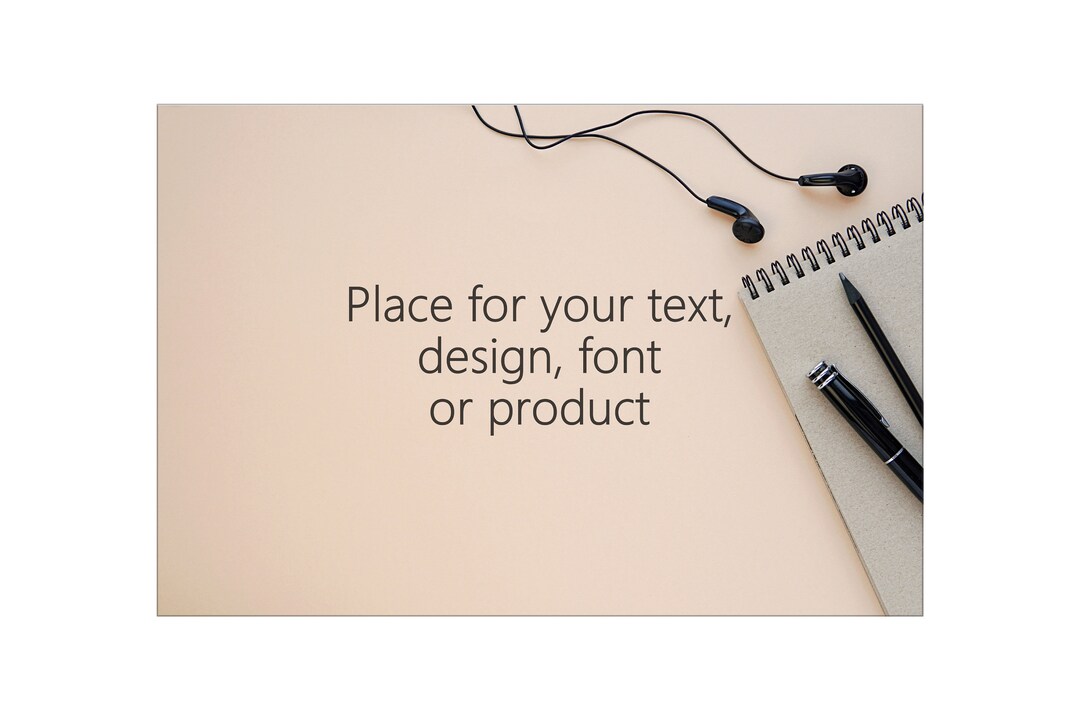 Desk Mockup, Styled Stock Photo, Mockup Background for Product, Desktop ...