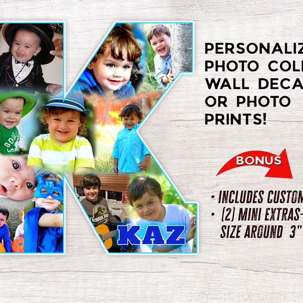 Personalized Photo Wall Decals - Etsy