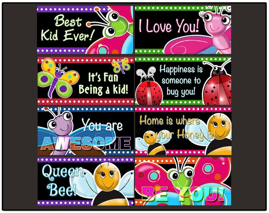 Stickers 6x3 8 Pack - Etsy