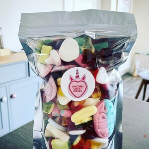 Pick N Mix Retro Sweet Pouch - Birthday and Corporate Gift - Etsy UK