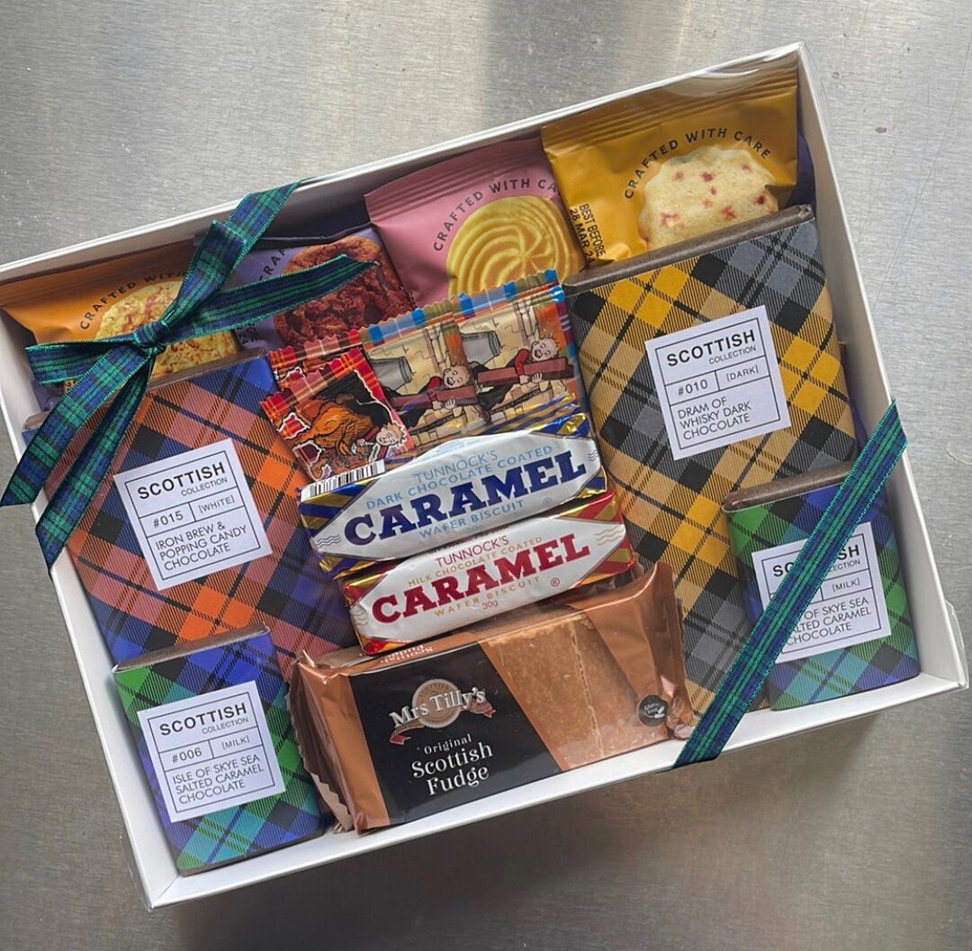 Large Scottish Sweet Treat Hamper - Quirky Chocolate - Etsy UK