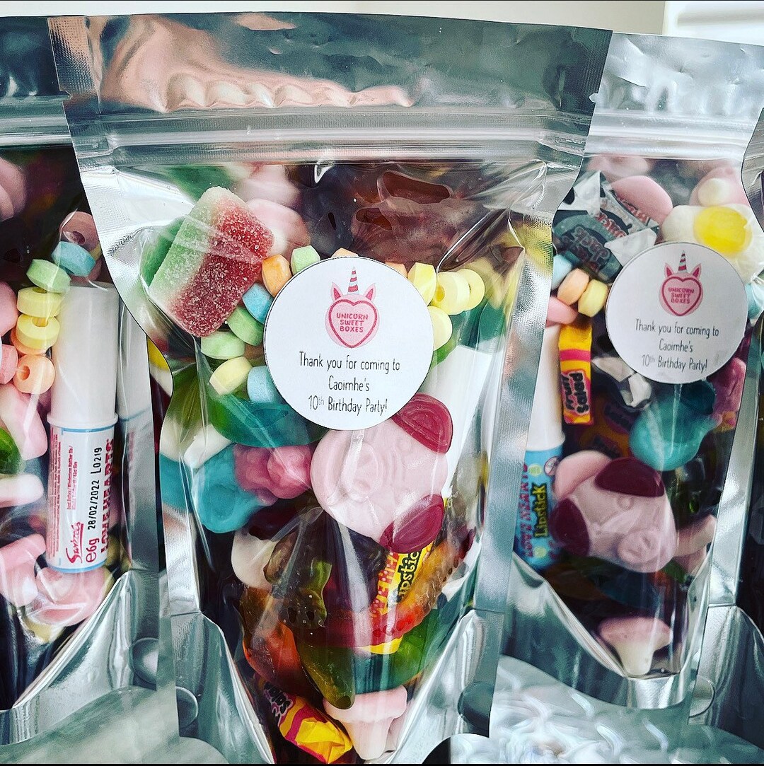 Pick N Mix Retro Sweet Pouch - Birthday and Corporate Gift - Etsy UK