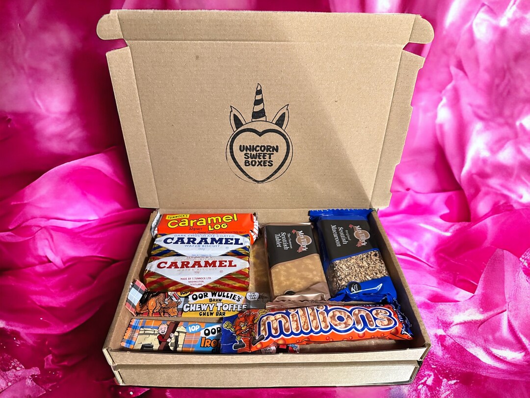 Scottish Sweet Treat Letterbox Hamper - Etsy UK