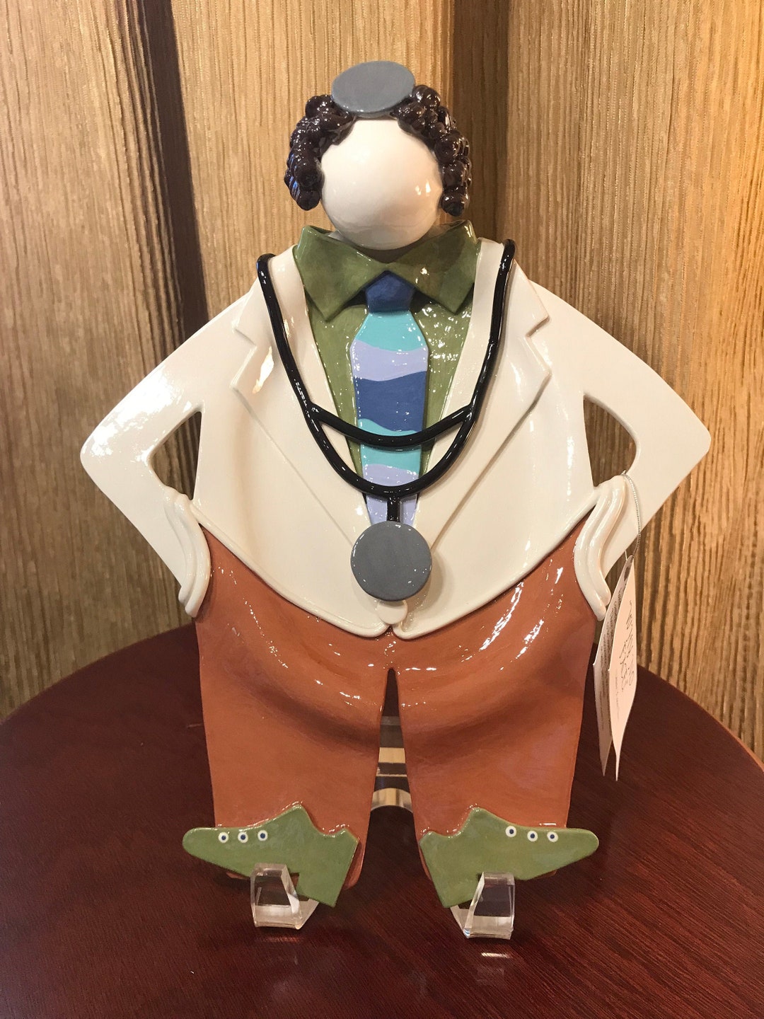 Ceramic Doctor Plate, Male Doctor, Male Nurse Art, Doctors Office Decor ...