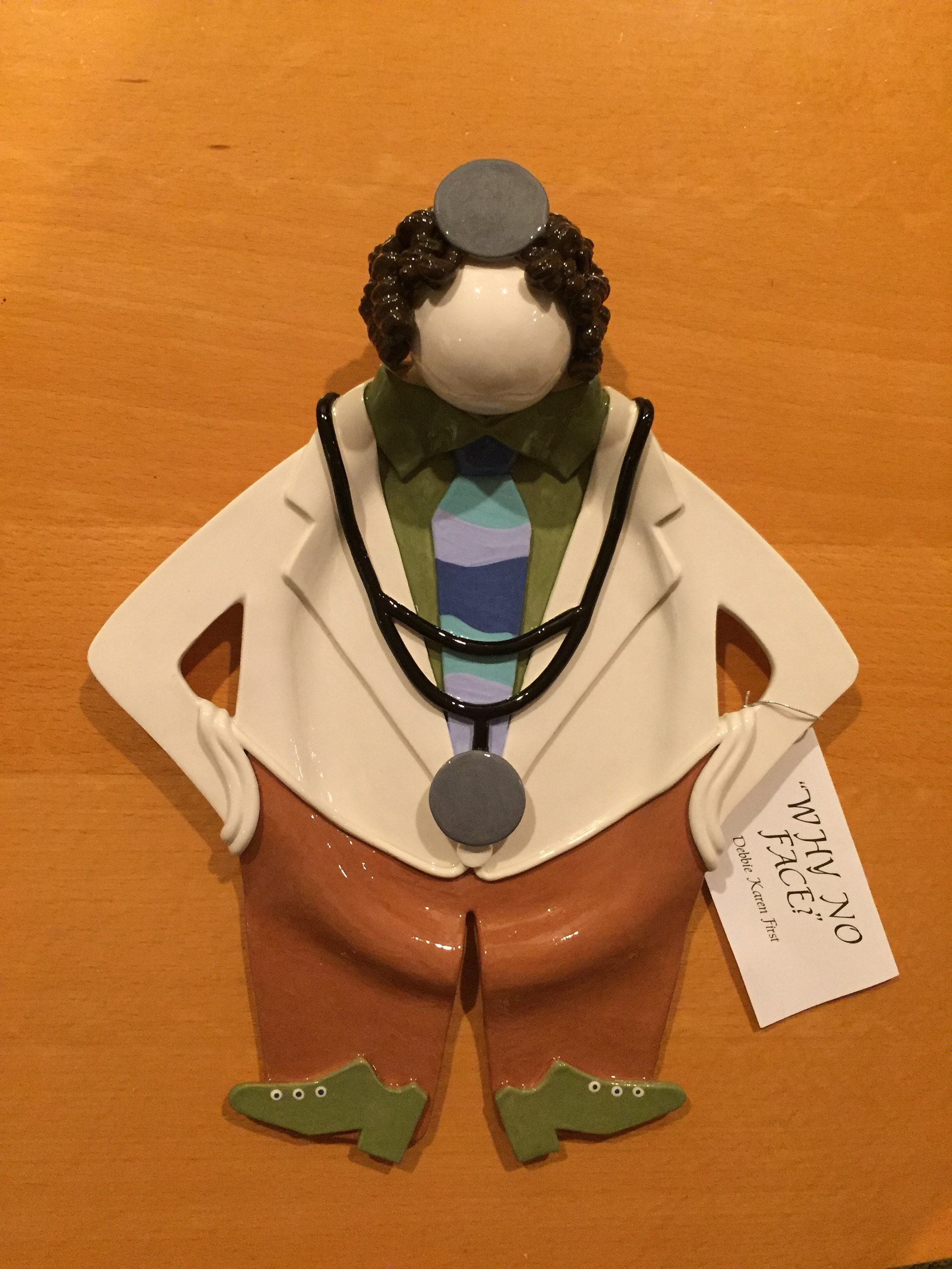 Ceramic Doctor Plate, Male Doctor, Male Nurse Art, Doctors Office Decor ...