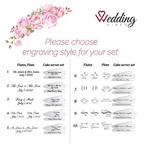 Silver Cake Cutting Set, Silver Cake Cutter Set, Wedding Serving Set ...