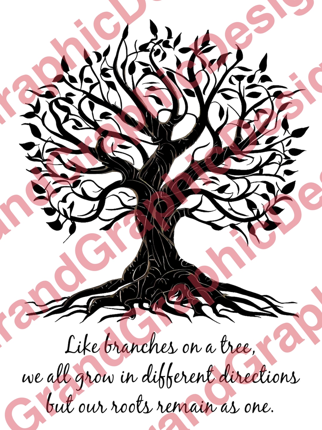 Family Tree Roots PNG and SVG Keep Family Together - Etsy