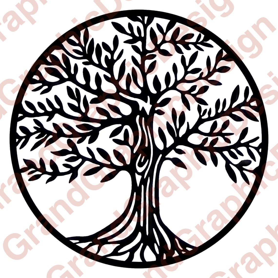 Family Tree Circle PNG, JPEG, and Now SVG - Etsy