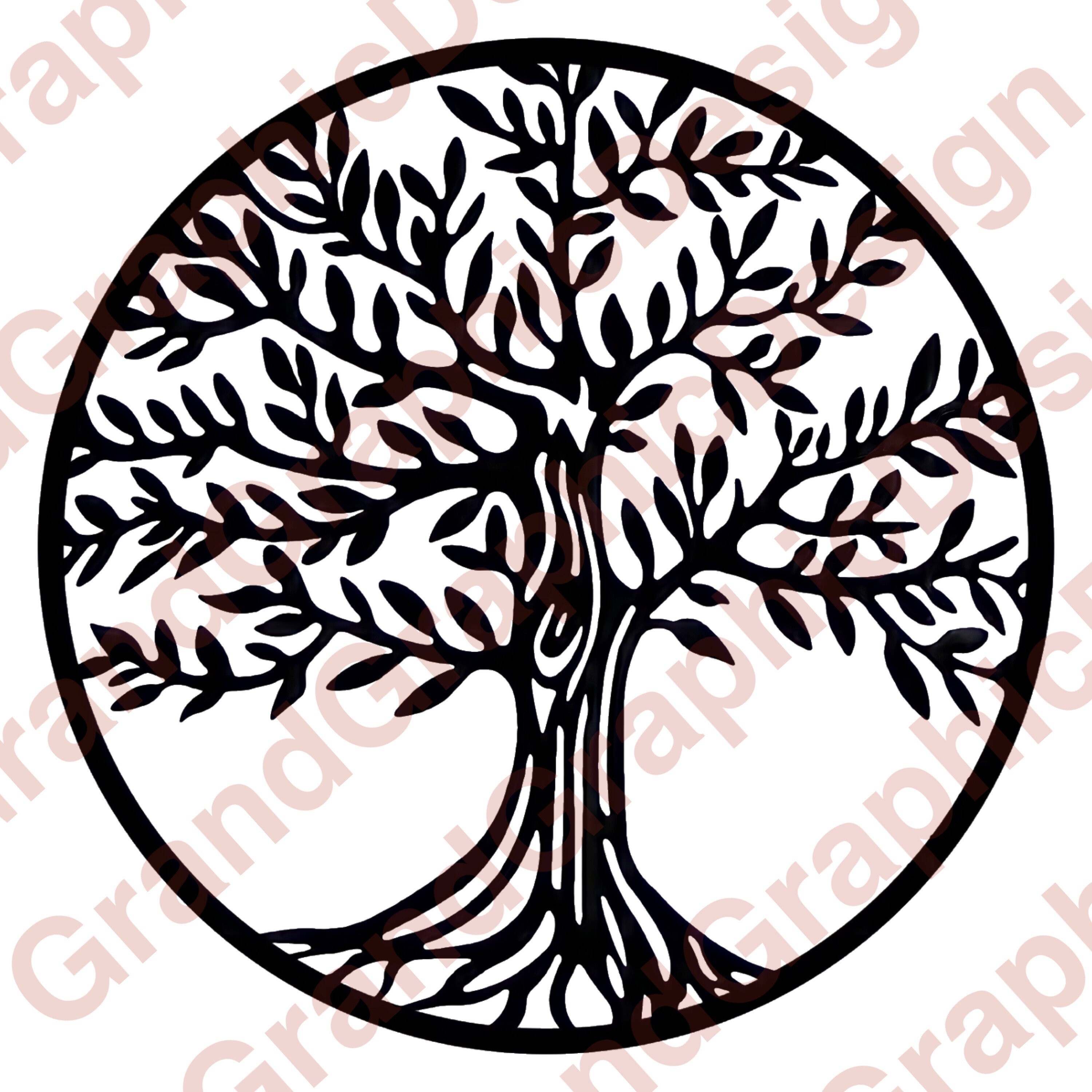 Family Tree Circle PNG, JPEG, and Now SVG - Etsy Canada