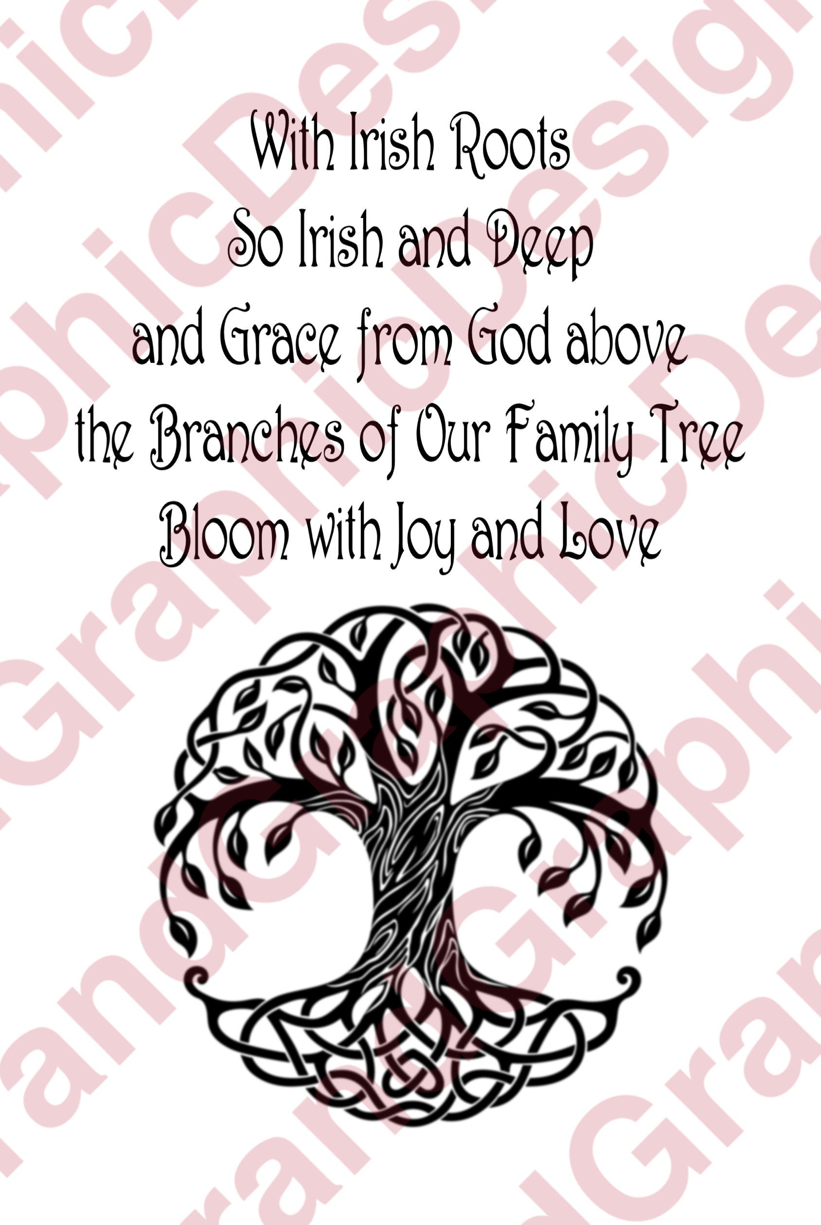 Irish Family Roots (SVG, JPEG, & PNG ) - Etsy