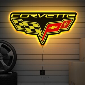 Corvette Neon Light - Etsy