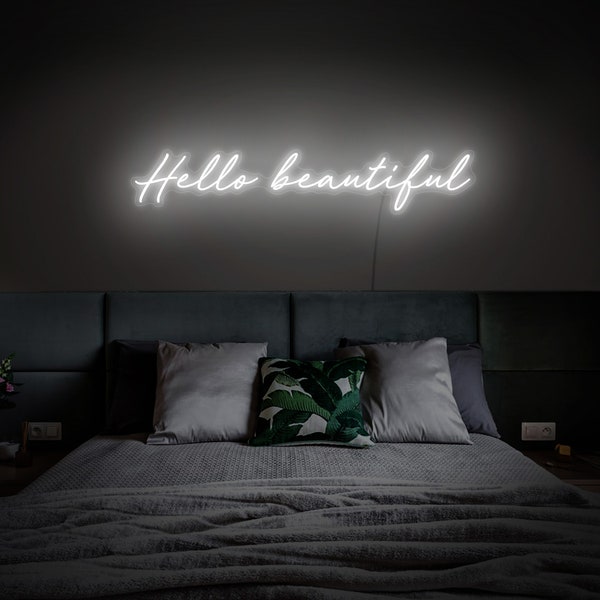Hello Beautiful Wall Decor - Etsy